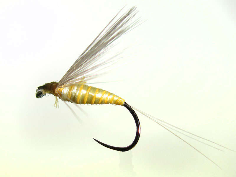 Amarillo limón sin muerte mosca ahogada de León – Pesca con mosca de León